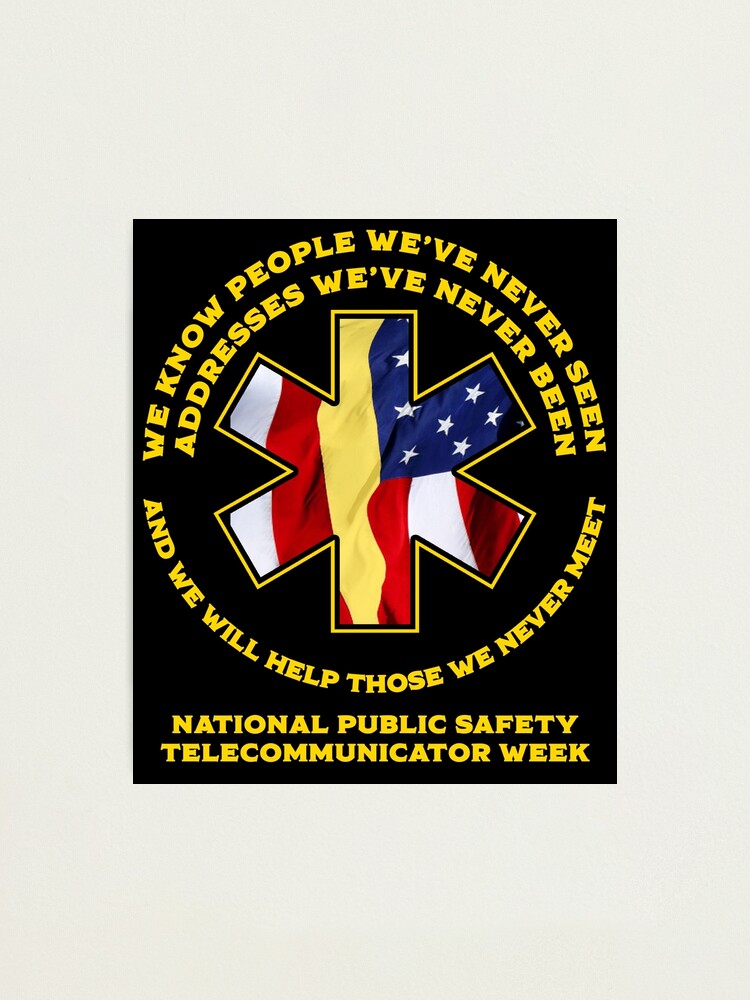 "National Public Safety Telecommunicator Week 911 Dispatcher ...