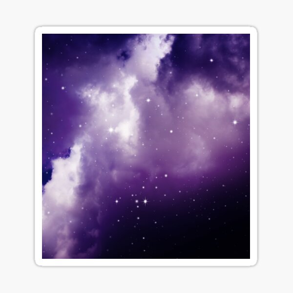 "Purple Nebulus Clouds" Sticker for Sale by RyansOpenDoor | Redbubble