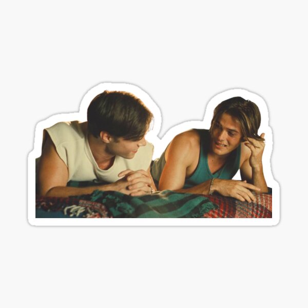 "Derek and Cal Euphoria" Sticker by inspiredtiger | Redbubble