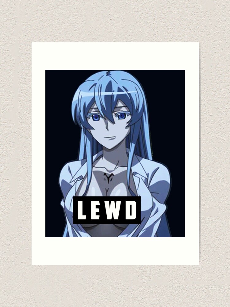 "General Esdeath (Akame ga Kill) " Art Print by NancyAman | Redbubble