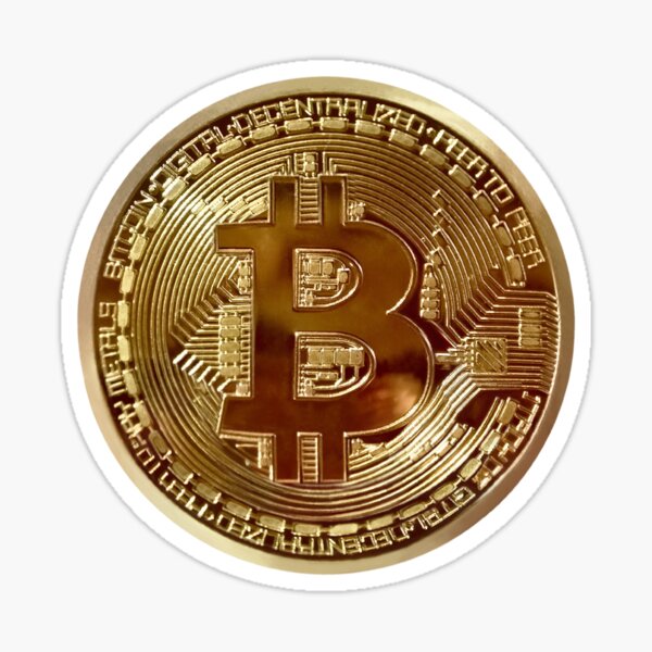 "Bitcoin" Sticker by AEWAY | Redbubble