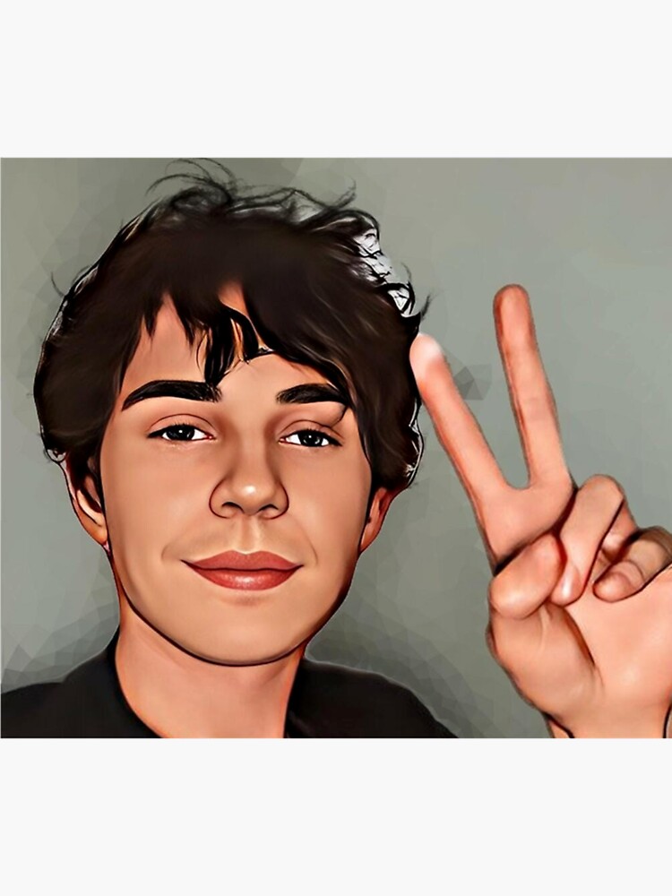 "Kurtis conner cartoon " Sticker for Sale by MaxResDefaultt | Redbubble