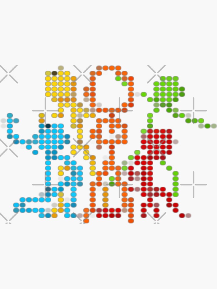 "Alan Becker Stick Figures" Sticker for Sale by OneforAllDesign | Redbubble