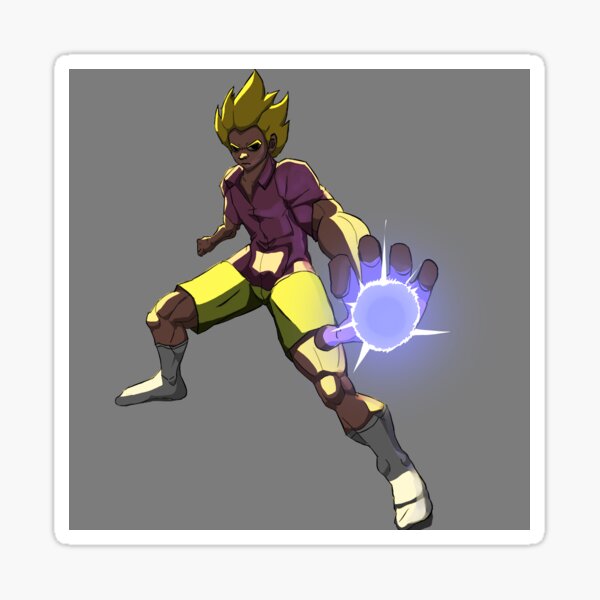 "Vegeta In My Style" Sticker by ChiefVisuals | Redbubble