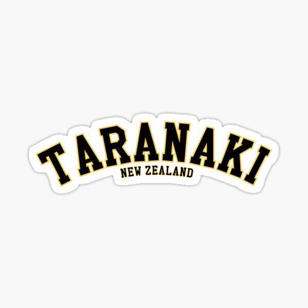 "Class of Taranaki" Sticker by Beaut-nz | Redbubble