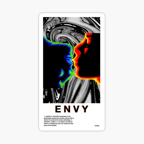 "Envy" Sticker by Helena2nd | Redbubble