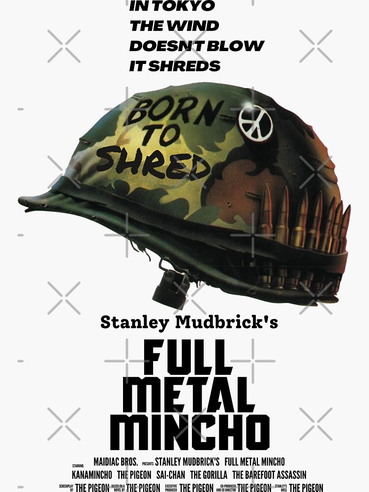 "Band Maid - Full Metal Mincho - Full version - Born to Shred" Sticker ...