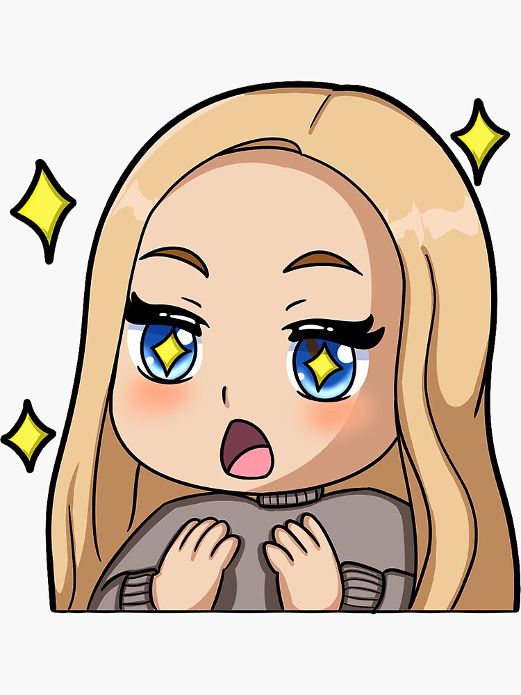 "Wow" Sticker for Sale by ComfyMel | Redbubble