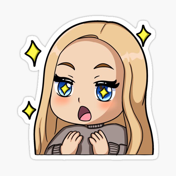 "Wow" Sticker for Sale by ComfyMel | Redbubble