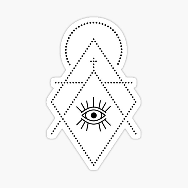 "Third Eye " Sticker by SeenInMoviesZ | Redbubble