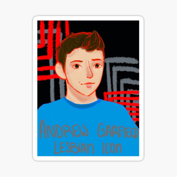 "Andrew Garfield " Sticker by Ceycwlgivler | Redbubble