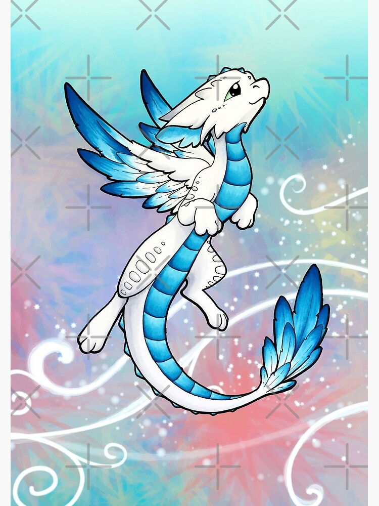 "Angel Dragon" Spiral Notebook by bgolins | Redbubble