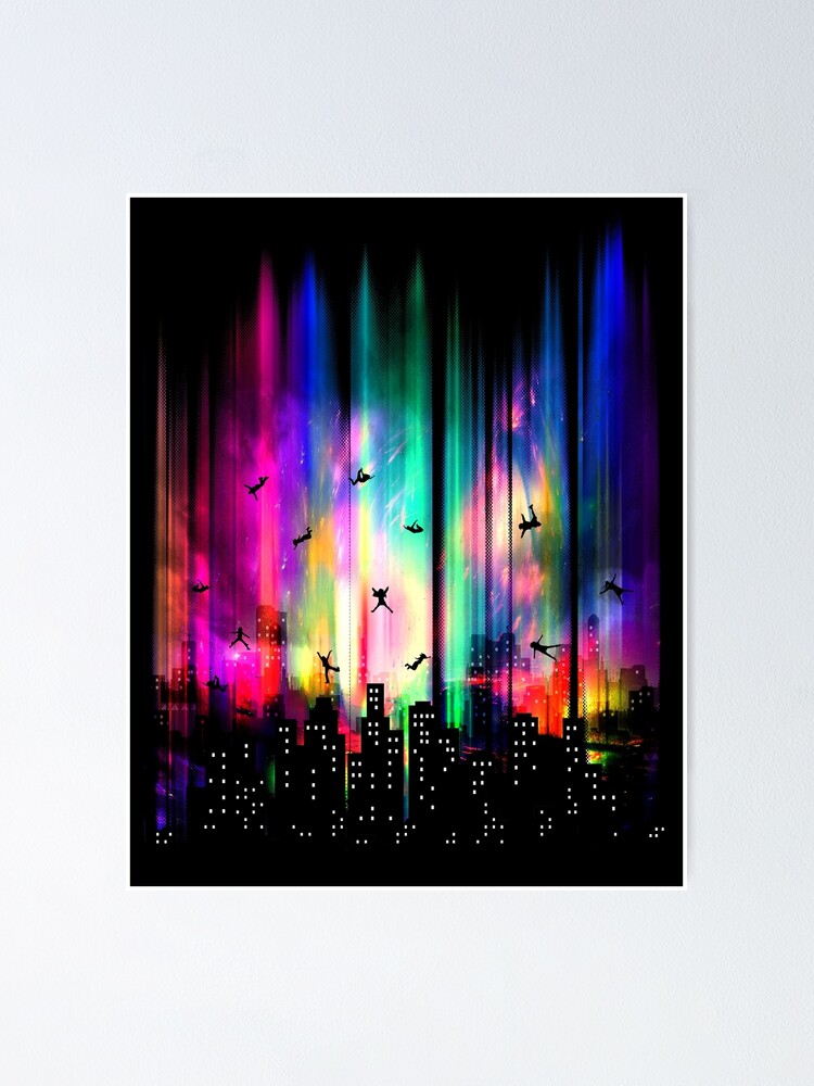 "Feel Without Gravity" Poster by moncheng | Redbubble
