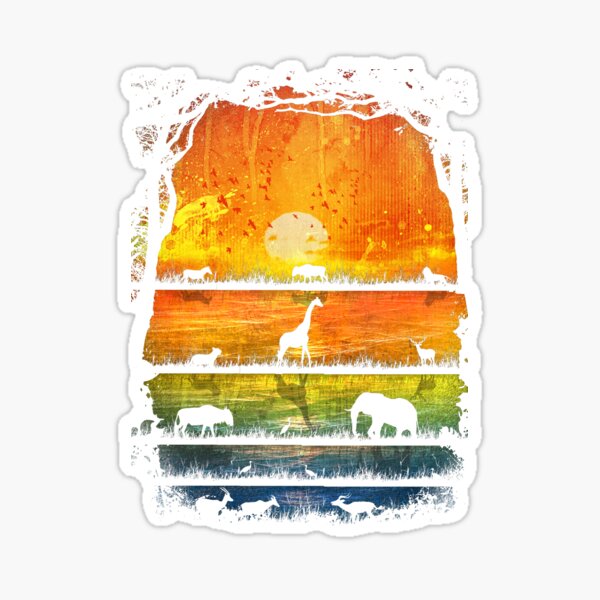 "Habitat" Sticker for Sale by moncheng | Redbubble