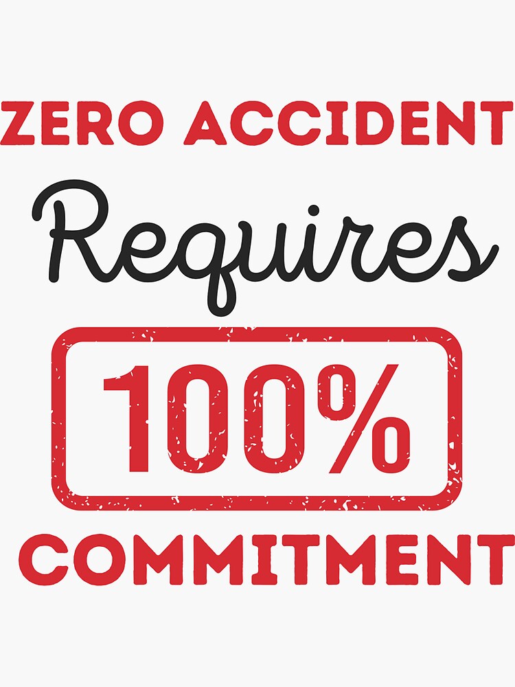 "Safety Slogans "Zero Accident" Mugs" Sticker by safelsdotcom | Redbubble
