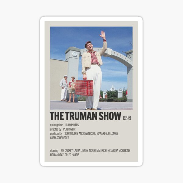 "The Truman Show Alternative Minimalist Movie/Show Polaroid Poster ...