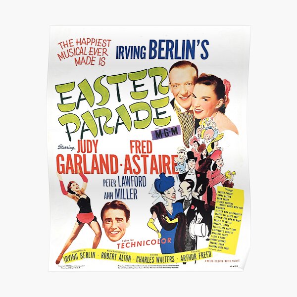 "EASTER Parade 1948 Irving Berlin Musical, with Fred Astaire, Judy ...