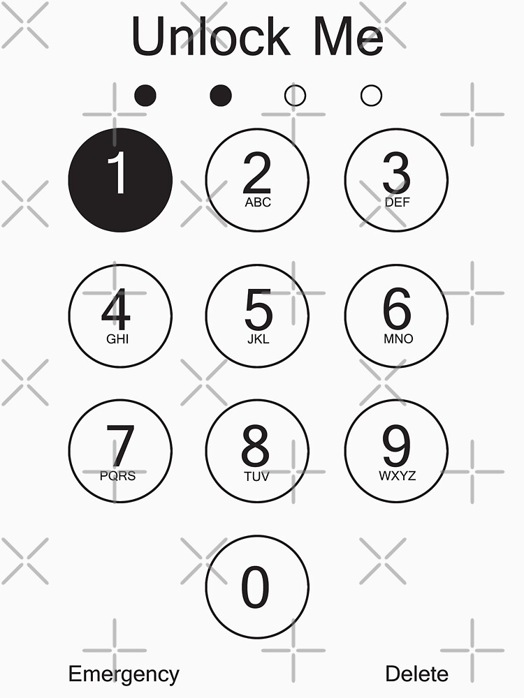 "Unlock Me" T-shirt for Sale by clingcling | Redbubble | keypad t ...
