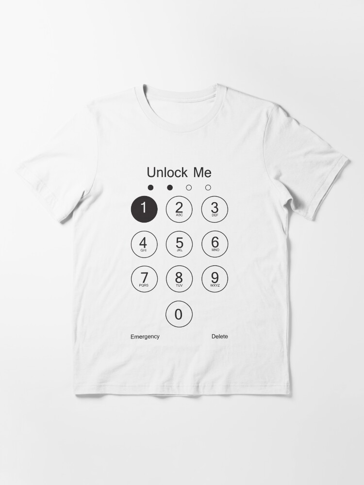 "Unlock Me" T-shirt for Sale by clingcling | Redbubble | keypad t ...