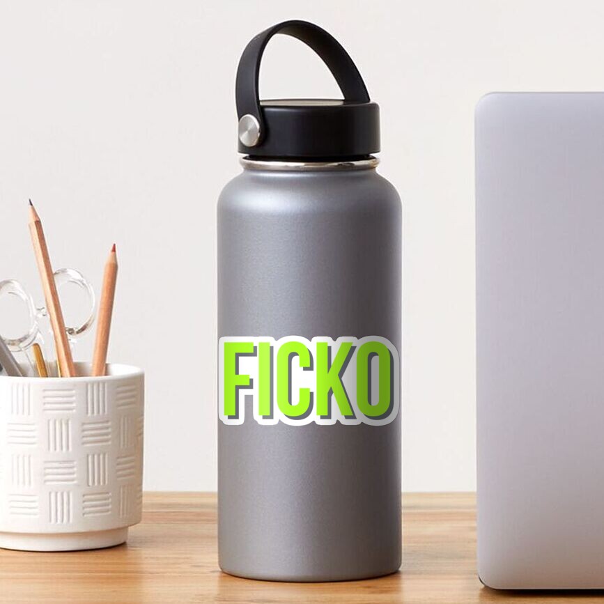 "ficko" Sticker for Sale by aaztrifick | Redbubble