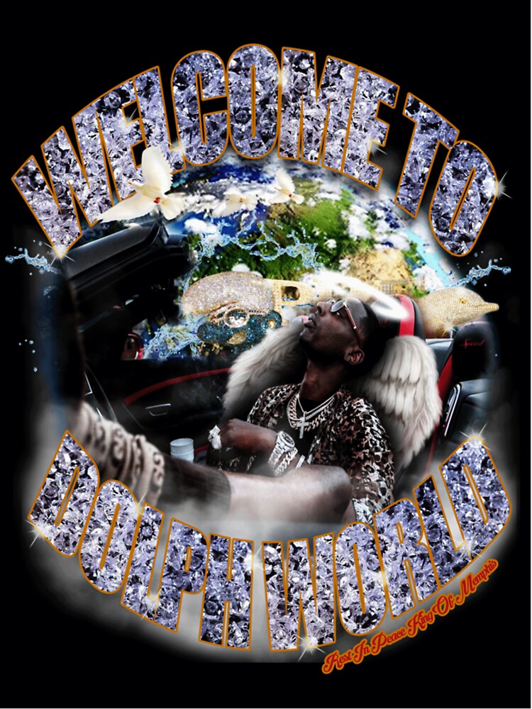 "Welcome to Dolph World " Sticker by ArtOfBabak | Redbubble