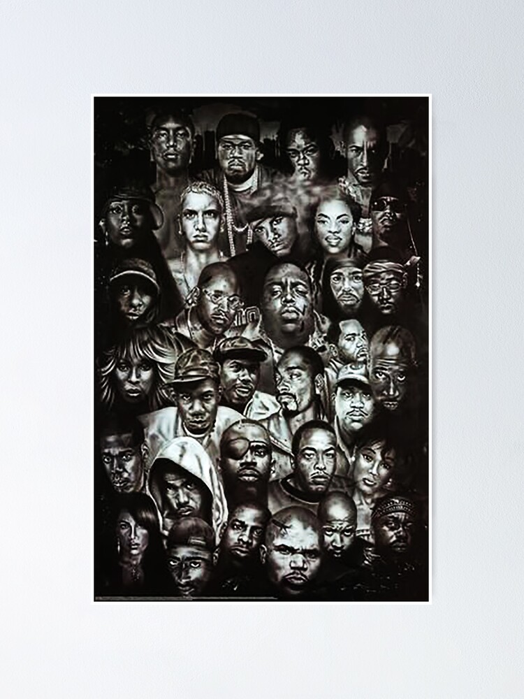 "Rap Gods Poster - Legends Collage" Poster for Sale by Heatherhunt587 ...