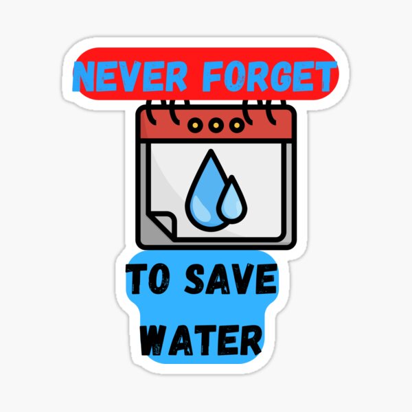"World Water Day | World Water Day Conservation" Sticker by Solomonsel ...