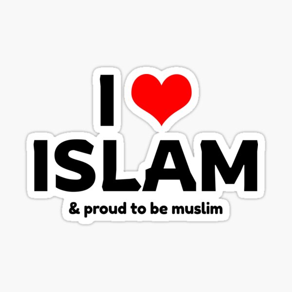 "i love islam islamic art quotes 5" Sticker for Sale by EfenDesign ...