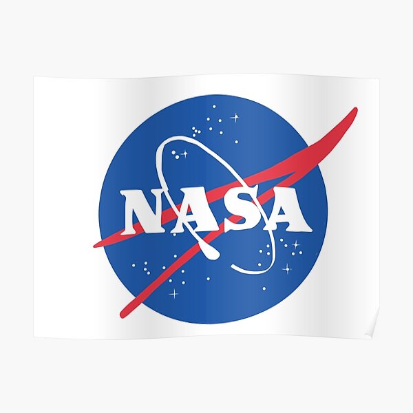 "Nasa Logo" Poster by lozemog | Redbubble