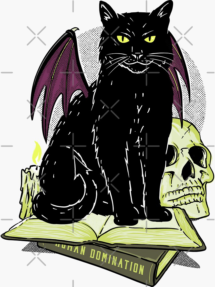 "Cats" Sticker by Gamma-Ray | Redbubble