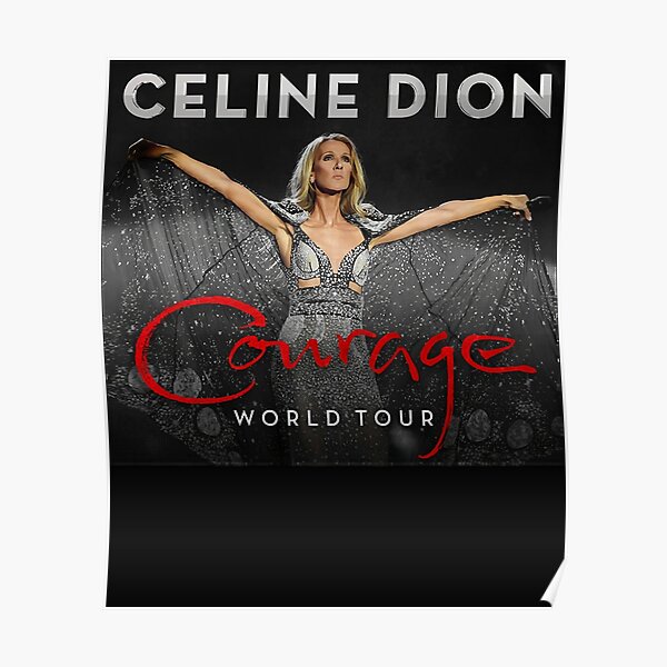 "Celine Dion" Poster for Sale by MargeretSholes | Redbubble