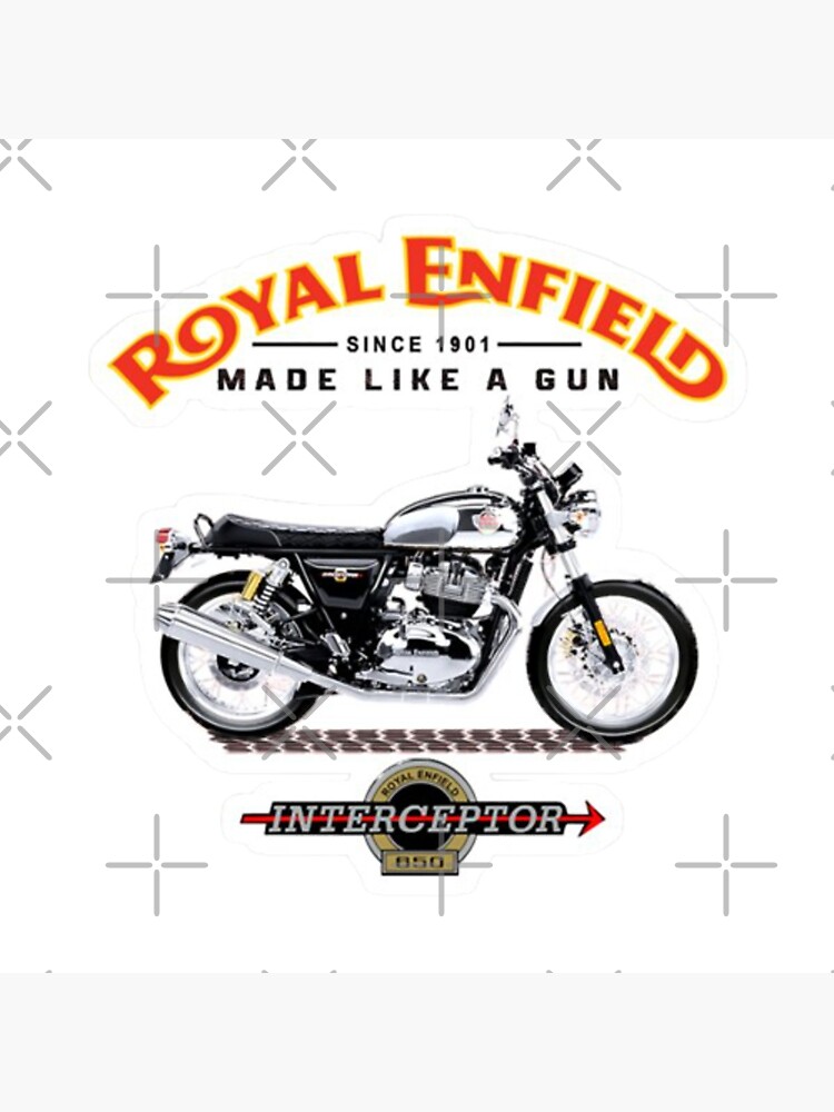 "Royal Enfield Interceptor 650 Merch and Apparel - " Poster by Infms05 ...