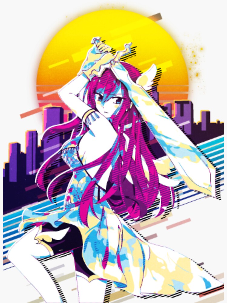"Fairy Tail - Erza Scarlet" Sticker by Wilson-Art | Redbubble