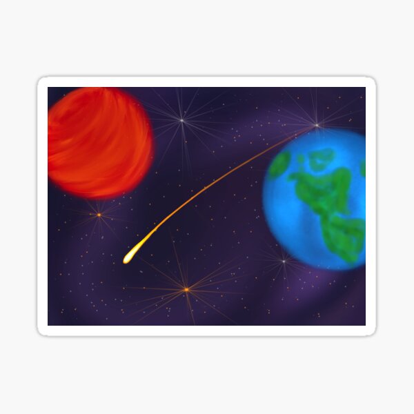 "Comet" Sticker for Sale by yourkawaiidream | Redbubble