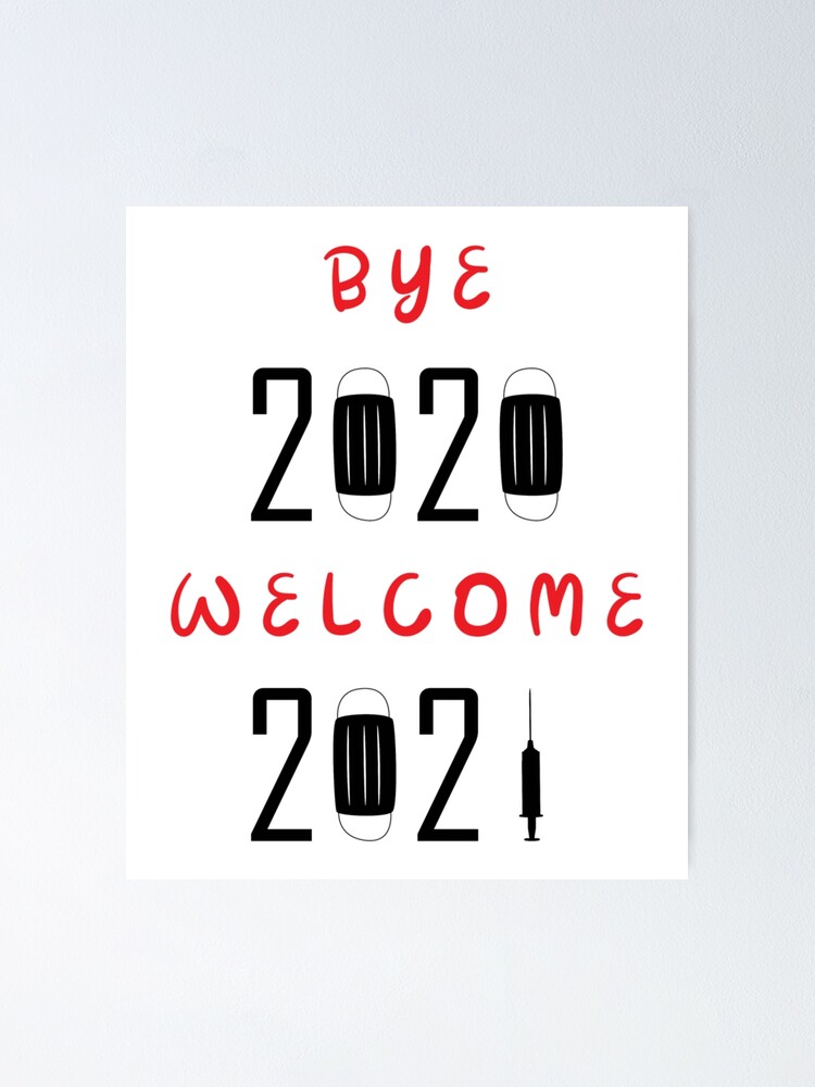 "Happy New Year 2021 Merry Christmas Hello Eve Bye 2020 Welcome 2021 ...
