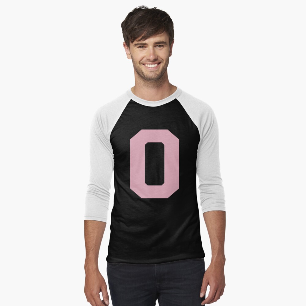 "Number 0, Pink zero, Sports number 0" Sticker for Sale by TheCultStuff ...