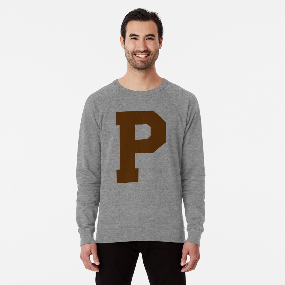"Alphabet, Brown P, Sports letter P" Sticker for Sale by TheCultStuff ...
