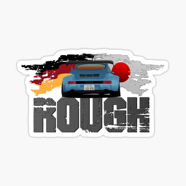 "Rough World" Sticker for Sale by Igors Konuhovs | Redbubble