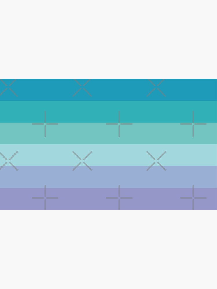 "Neptunic Flag" Sticker by LittleGeorgia2 | Redbubble