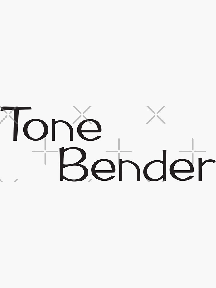 "Tone Bender Logo" Sticker by BritishPedalCo | Redbubble
