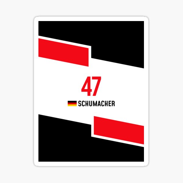 "F1 2022 - #47 Schumacher" Sticker for Sale by sednoid | Redbubble