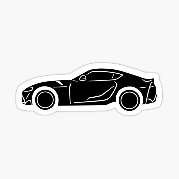 "Toyota Supra Mk5 A90" Sticker by AutoClub | Redbubble