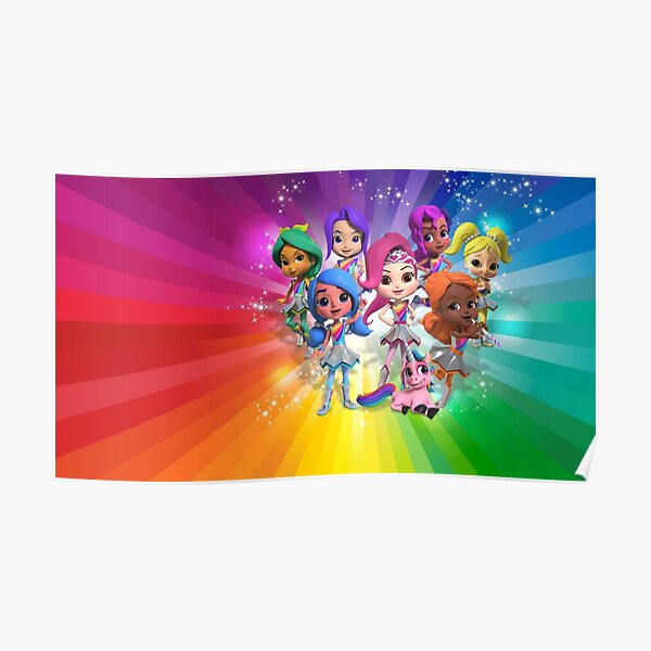 "Rainbow Rangers" Poster for Sale by Dreamcatcher11 | Redbubble
