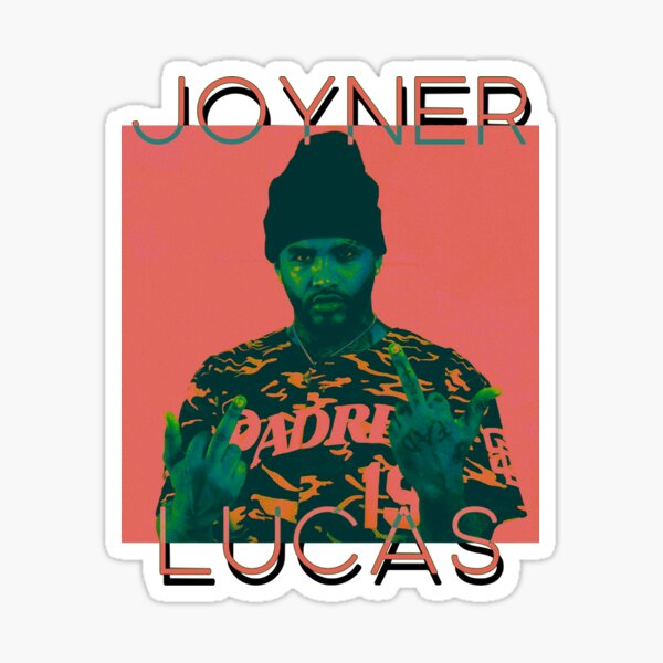 "Vintage Retro Joyner Lucas Retro Awesome For Music Fans" Sticker by ...