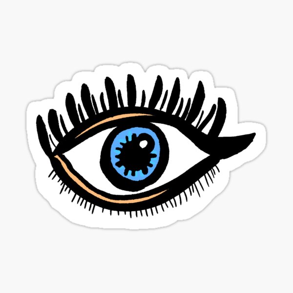 "Effy's eye" Sticker for Sale by betspertina | Redbubble