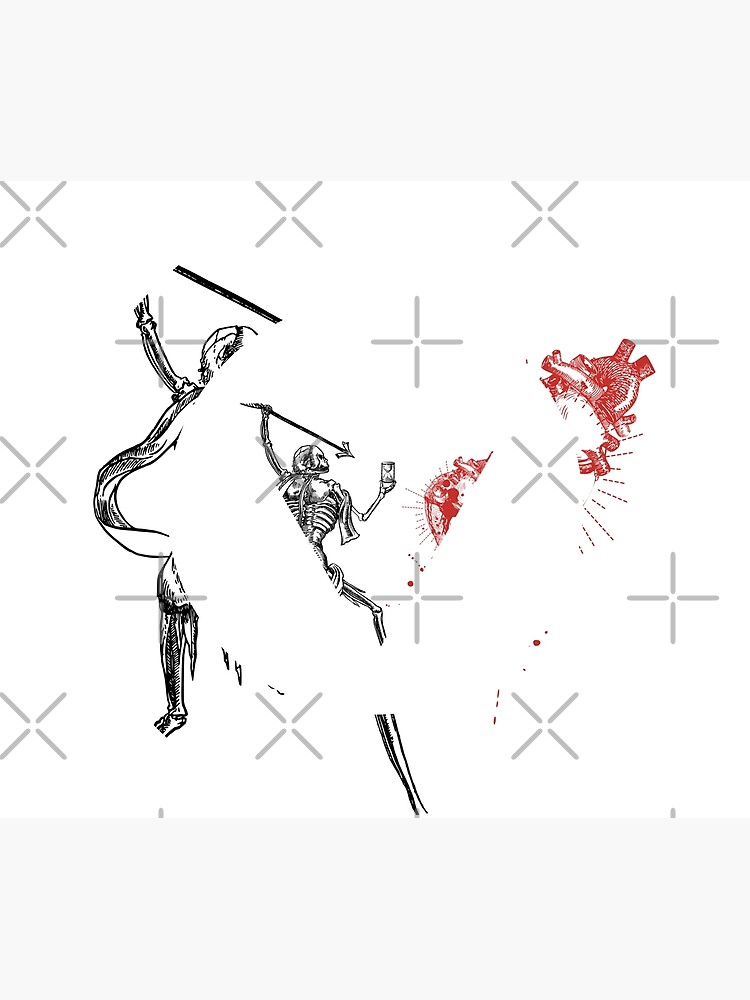 "Encircled Triangle Blackbeard Pirate Flag Reimagined" Poster for Sale ...