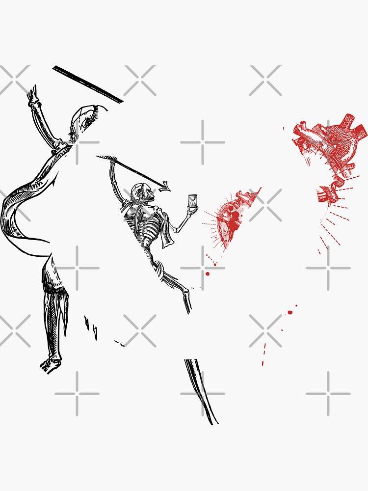 "Encircled Triangle Blackbeard Pirate Flag Reimagined" Sticker by ...