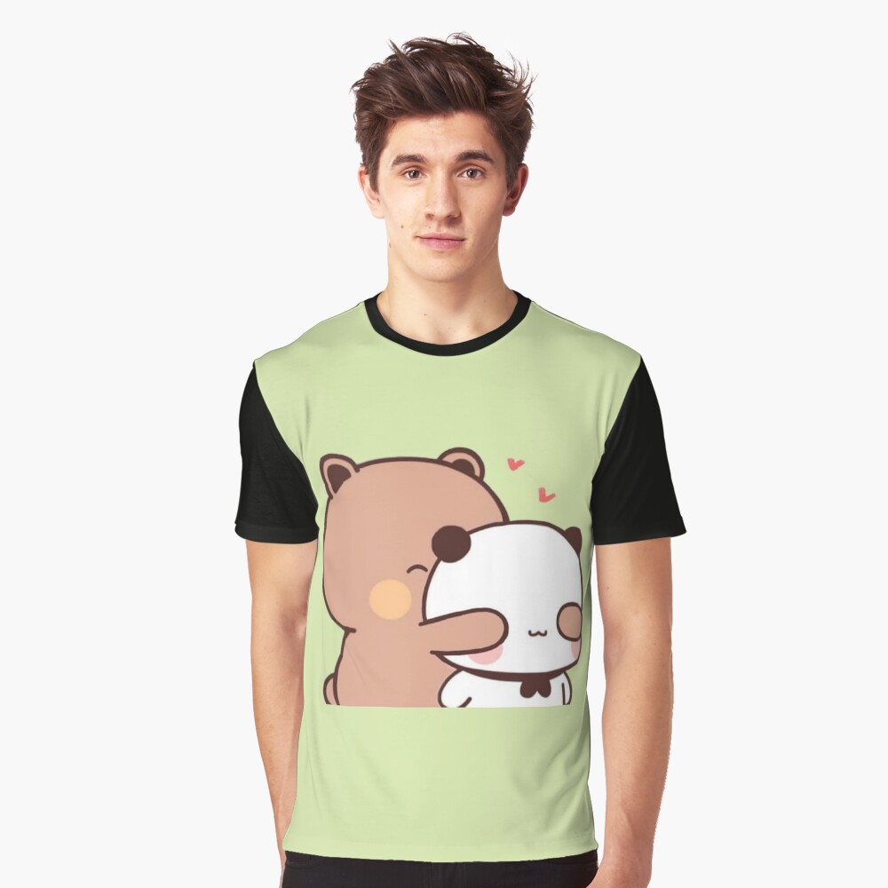 "Dudu Is Giving A Surprise For His Dudu, Panda Bear Couple" Sticker for ...