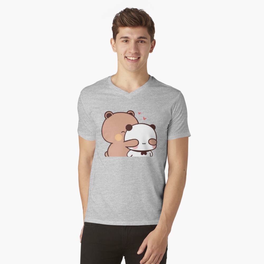 "Dudu Is Giving A Surprise For His Dudu, Panda Bear Couple" Sticker for ...