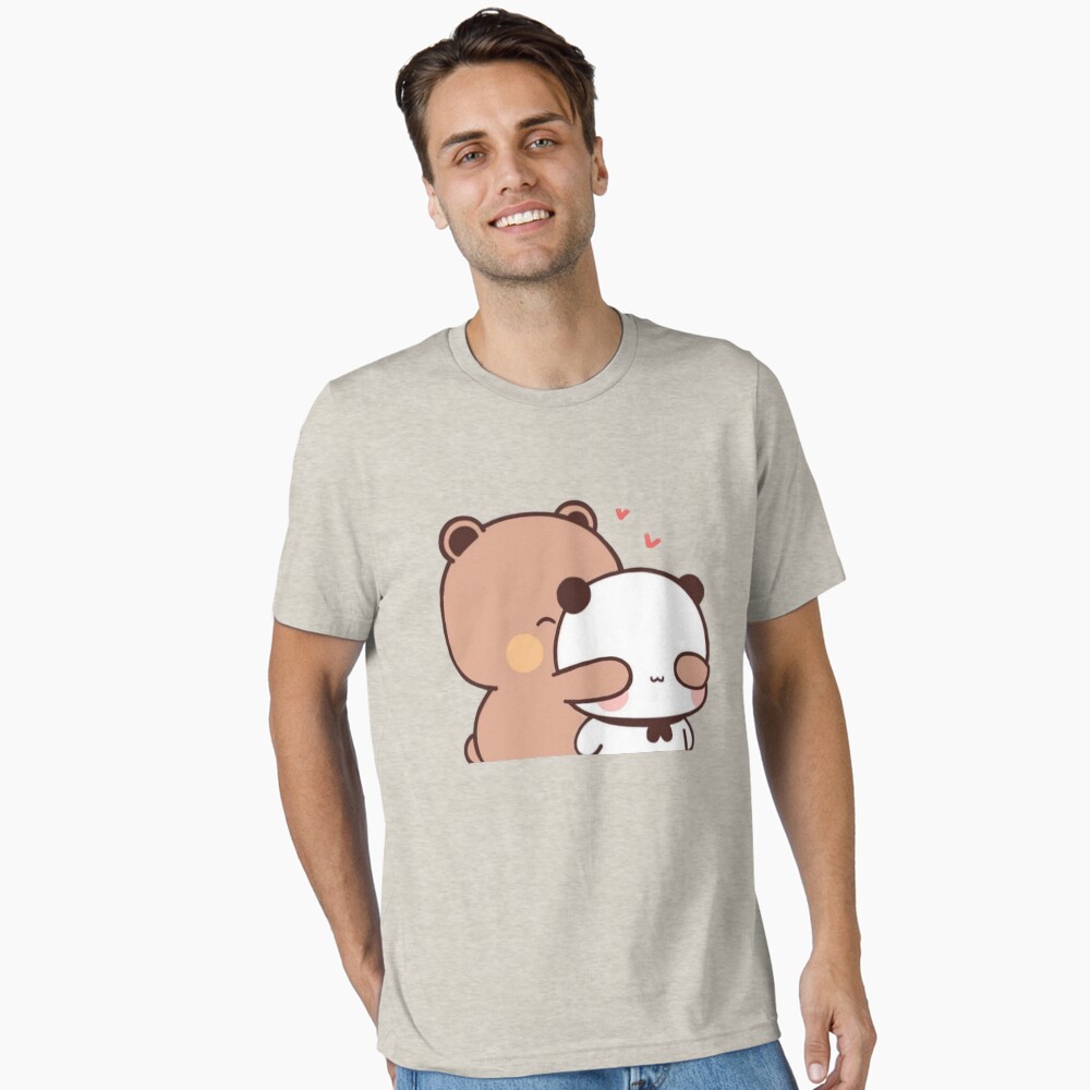 "Dudu Is Giving A Surprise For His Dudu, Panda Bear Couple" Sticker for ...